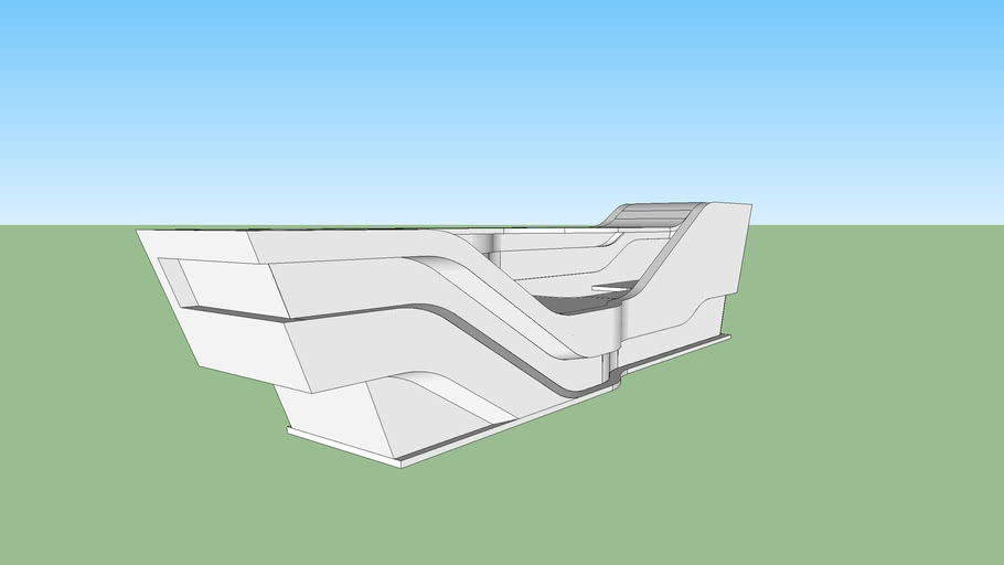 Organic building | 3D Warehouse