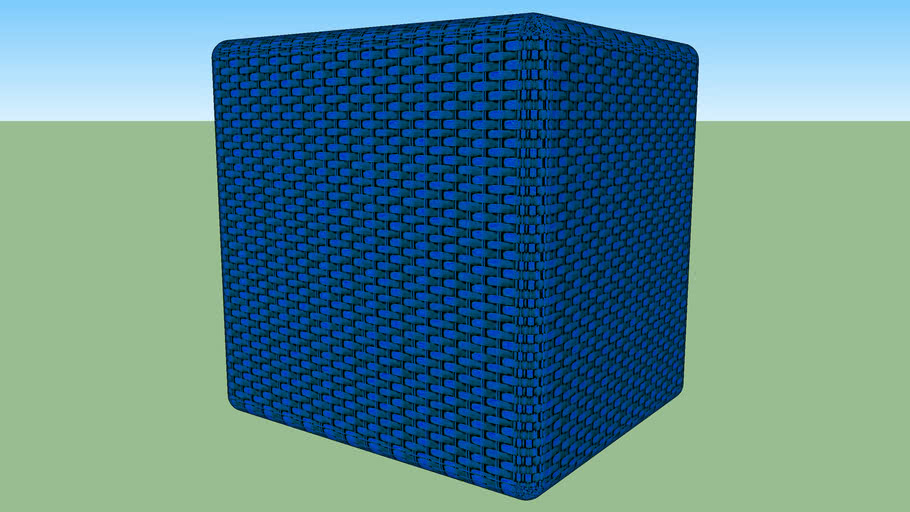 puff azul | 3D Warehouse