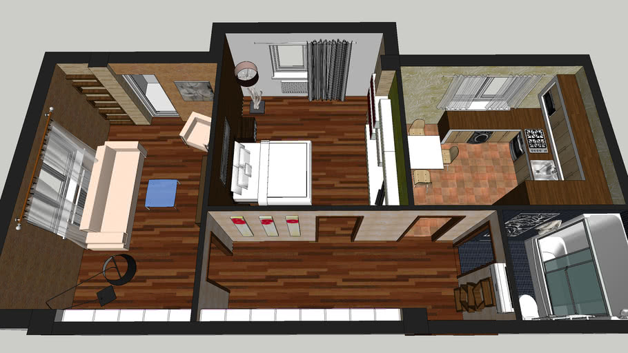 Apartment | 3D Warehouse