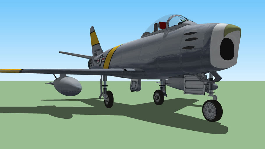 F-86 SABRE | 3D Warehouse