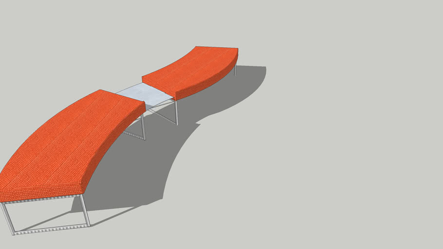 ALIVAR : SNAKE bench | 3D Warehouse
