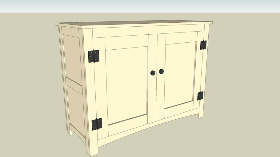 Shaker Style Cabinet | 3D Warehouse