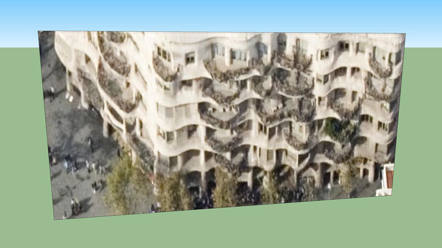 Casa Milà (La Pedrera), Barcelona, España | 3D Warehouse