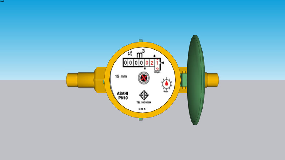 Water meter | 3D Warehouse