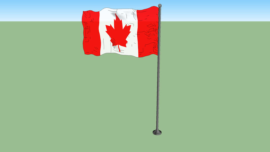 Flag of Canada 1964 | 3D Warehouse