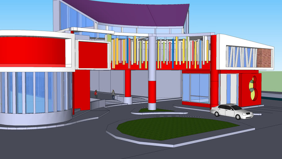 Commercial Building Complex | 3D Warehouse