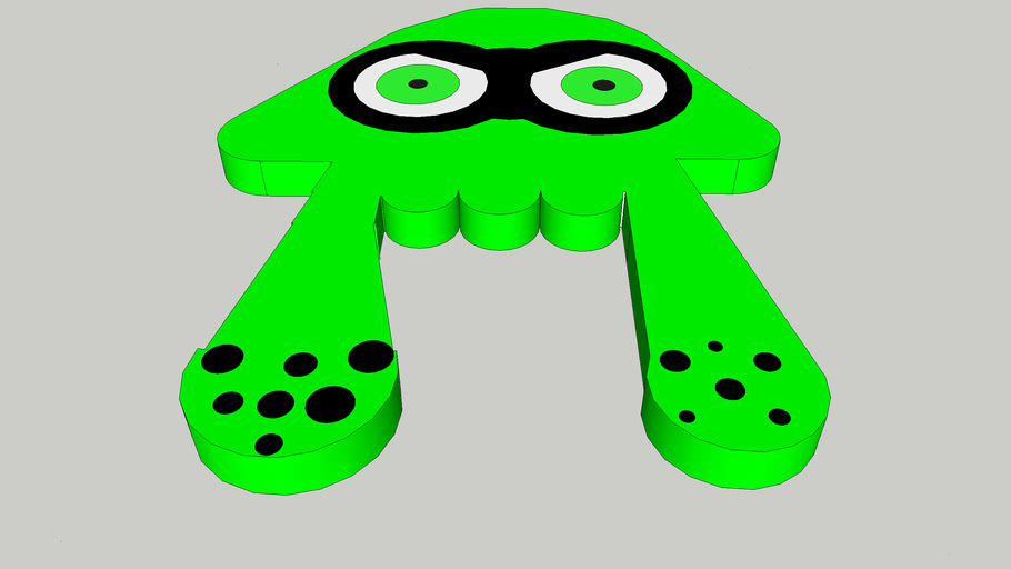 calamar splatoon | 3D Warehouse