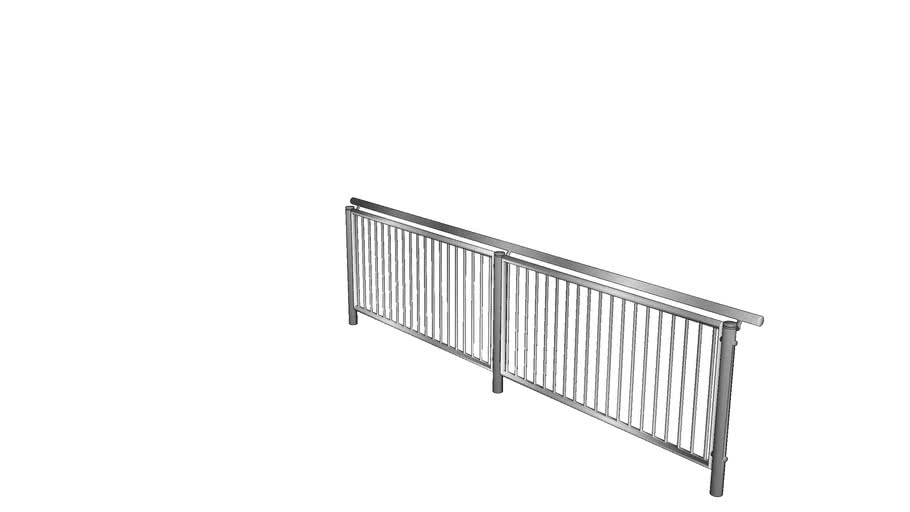 Marshalls Geo Handrail & Balustrade | 3D Warehouse