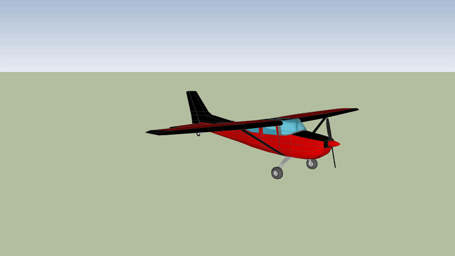 Cessna 185 Bush Plane | 3D Warehouse