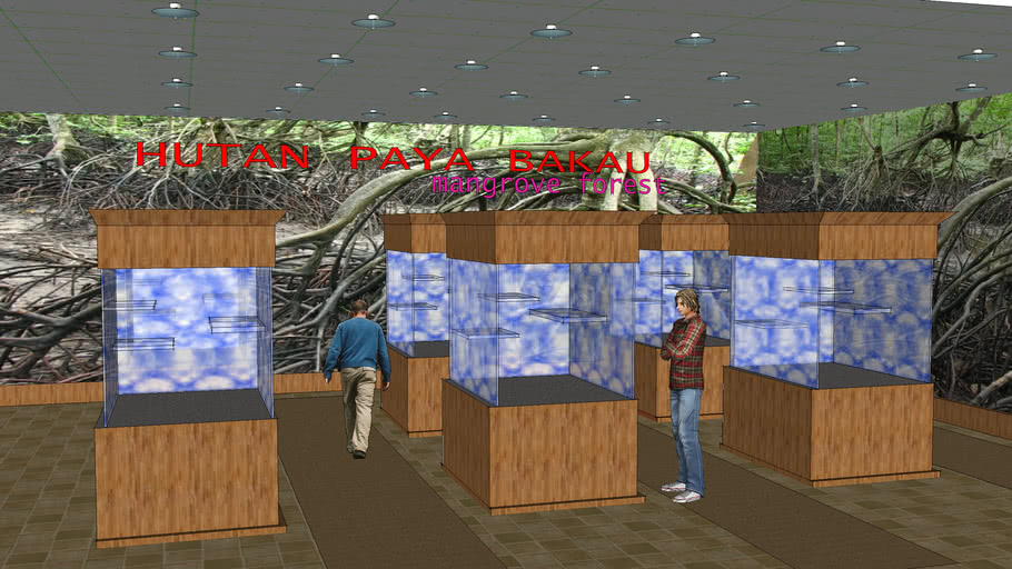 Almari display | 3D Warehouse