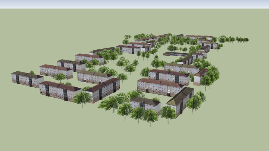 Townhead Housing Scheme, Glasgow | 3D Warehouse