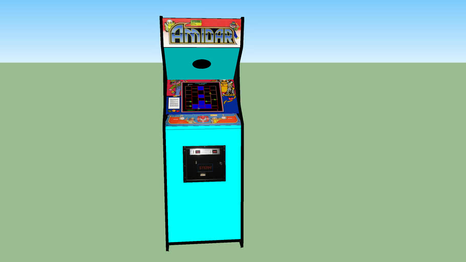 amidar arcade game | 3D Warehouse