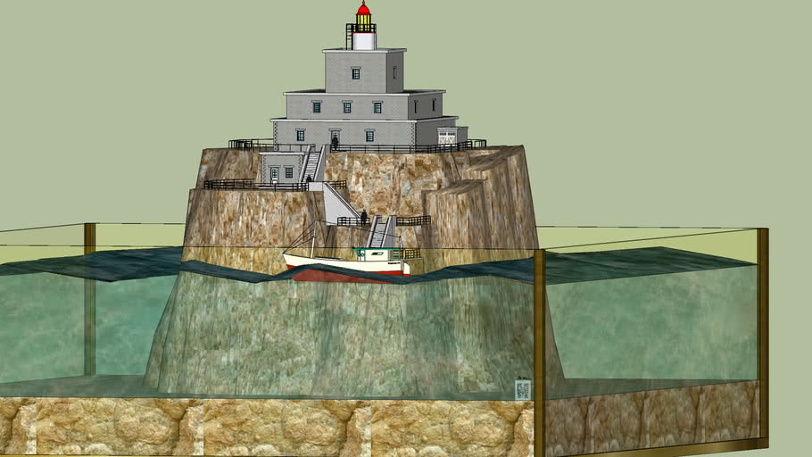 TILLAMOOK ROCK LIGHTHOUSE | 3D Warehouse
