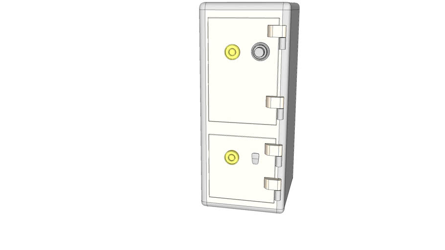 safe, lockbox, strongbox, vault | 3D Warehouse