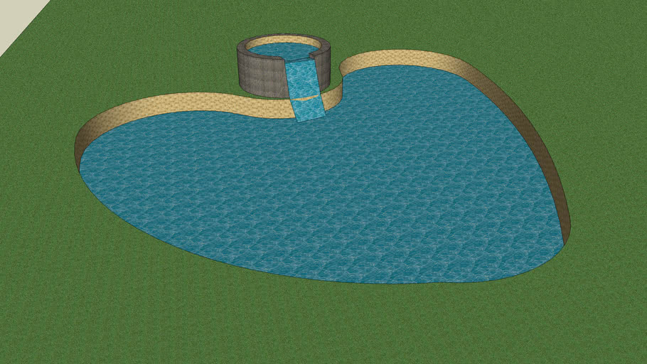 ´heart shaped pool | 3D Warehouse