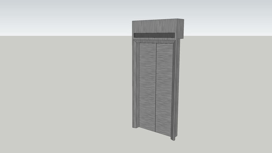 Elevator door | 3D Warehouse