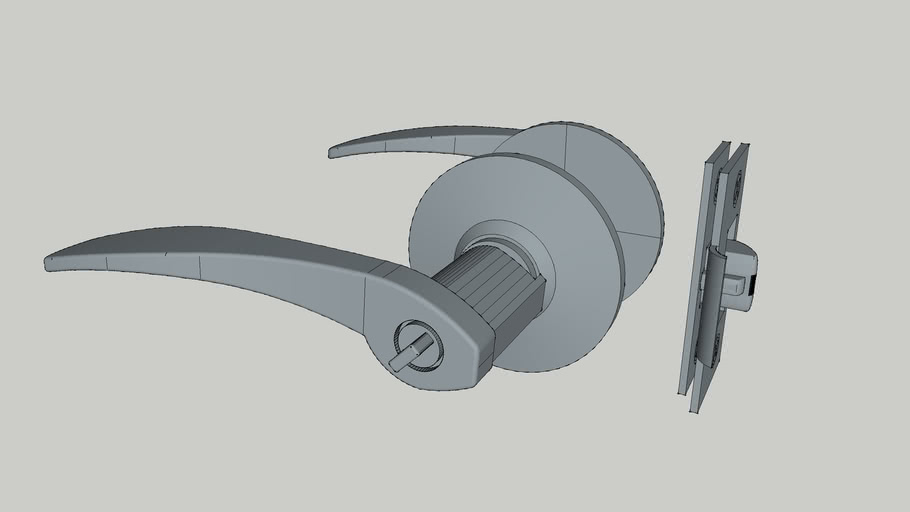 Door Lever | 3D Warehouse