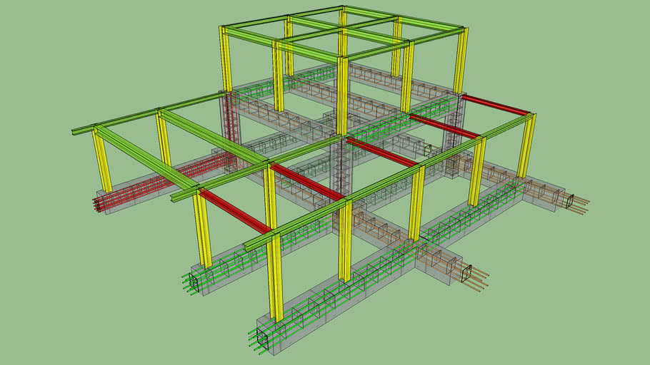 Typical Reinforcement Structure | 3D Warehouse