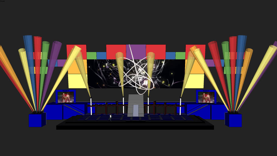 Eurovision 2001 Stage | 3D Warehouse