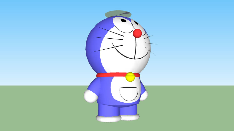 Doraemon with bamboocopter | 3D Warehouse