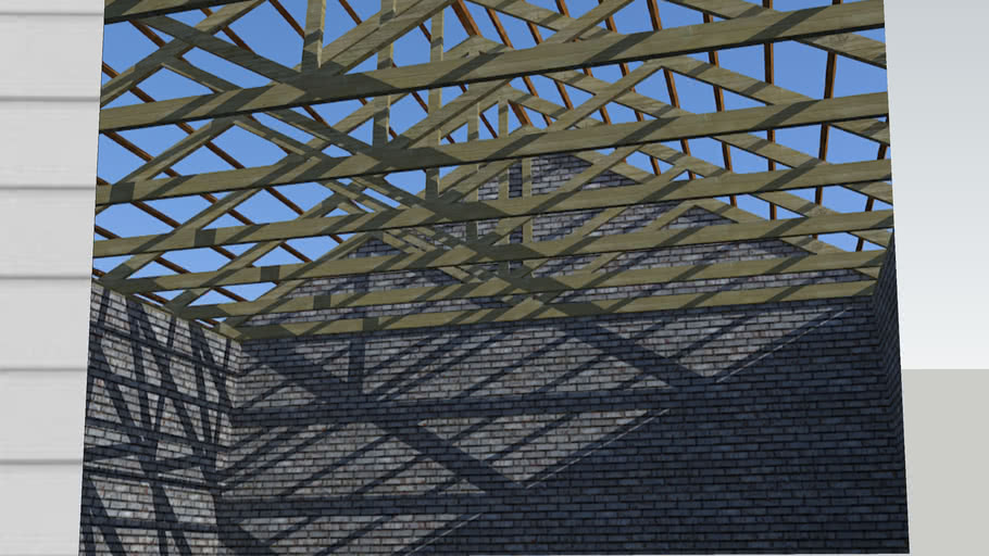 Roof_Trusses. | 3D Warehouse