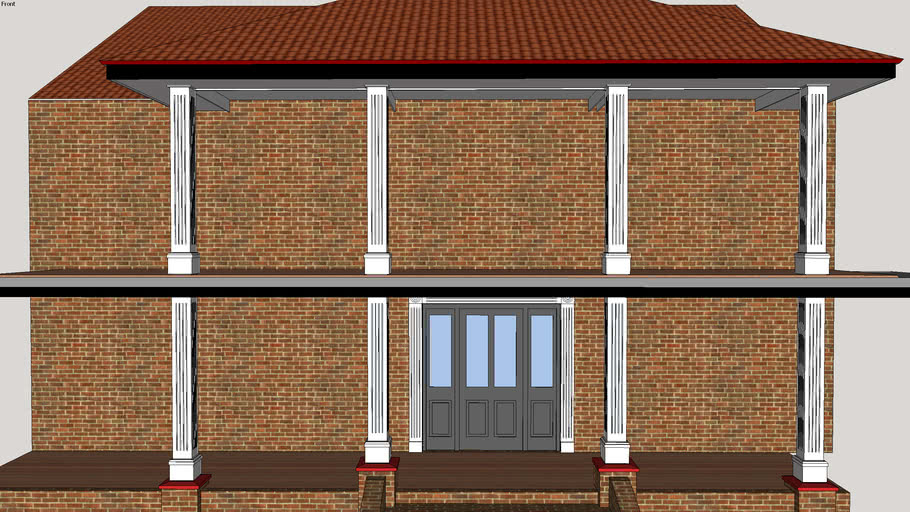 Randall Post casings and door surround | 3D Warehouse