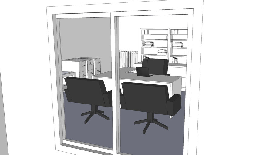 Office building floor | 3D Warehouse