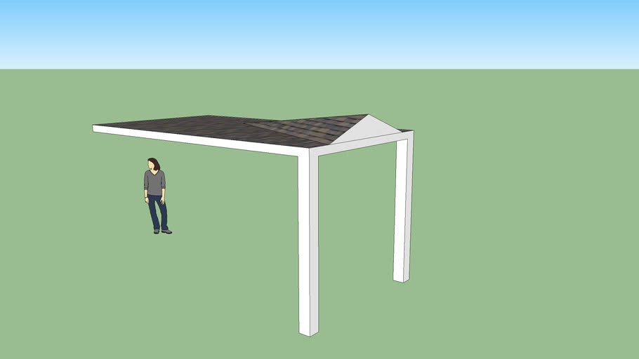 rear patio gable | 3D Warehouse