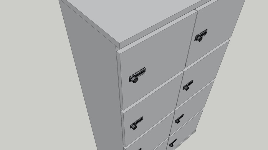 Locker LC-8 | 3D Warehouse