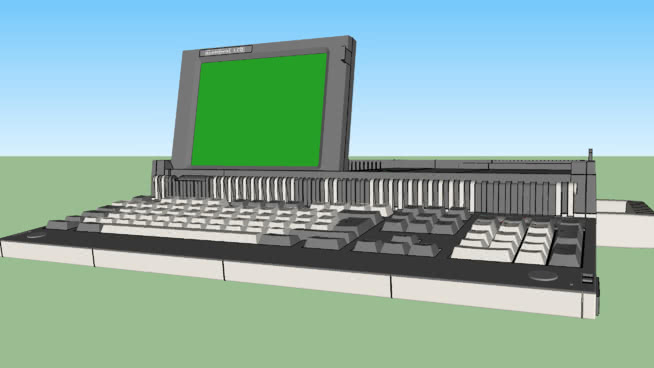 Amstrad PPC-640 (1988) | 3D Warehouse