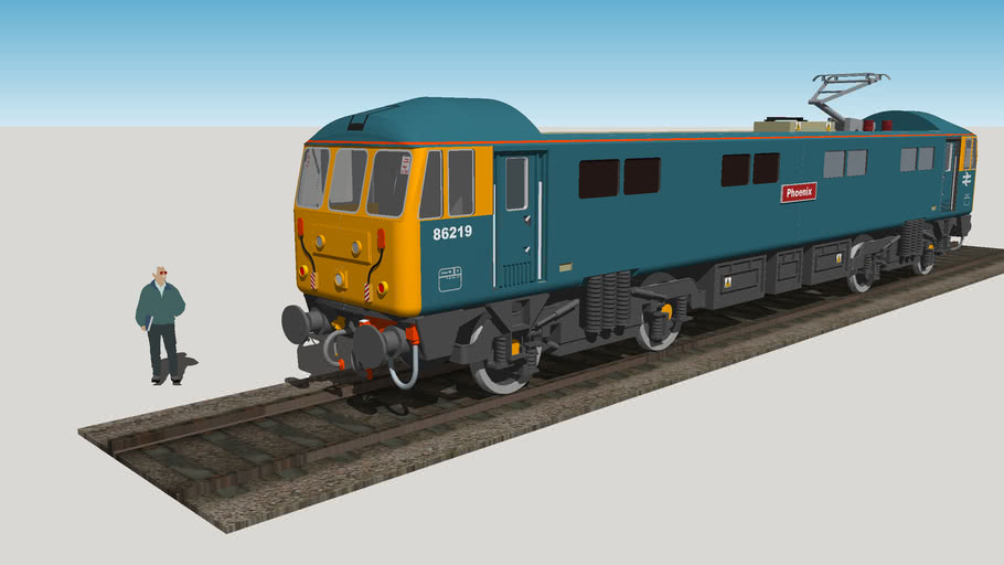 Class 86 BR Blue | 3D Warehouse