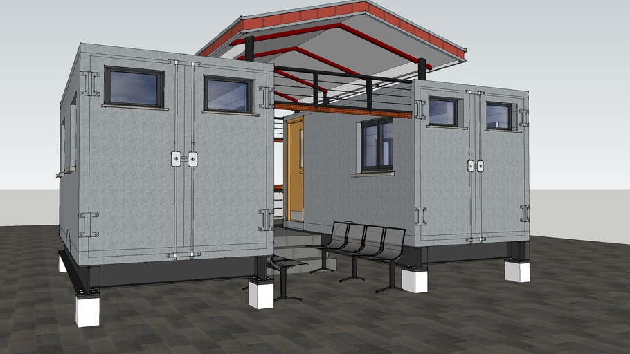 Kontainer Kantor Container Office 3d Warehouse - vrogue.co