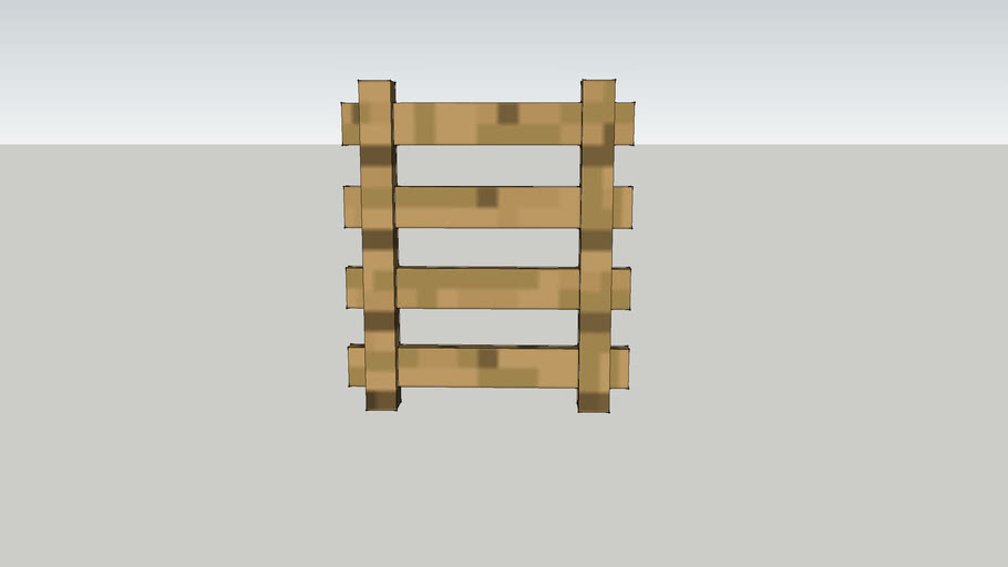 Minecraft Ladder | 3D Warehouse