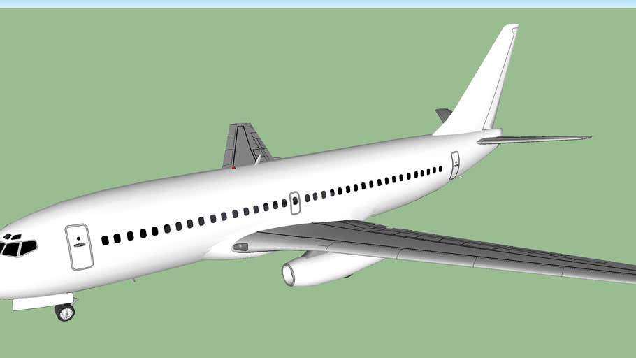 Template - Boeing 737-200 | 3D Warehouse