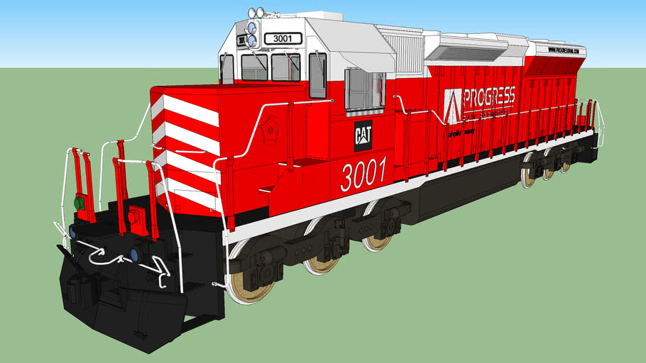 LOCOMOTIVE PR30C | 3D Warehouse