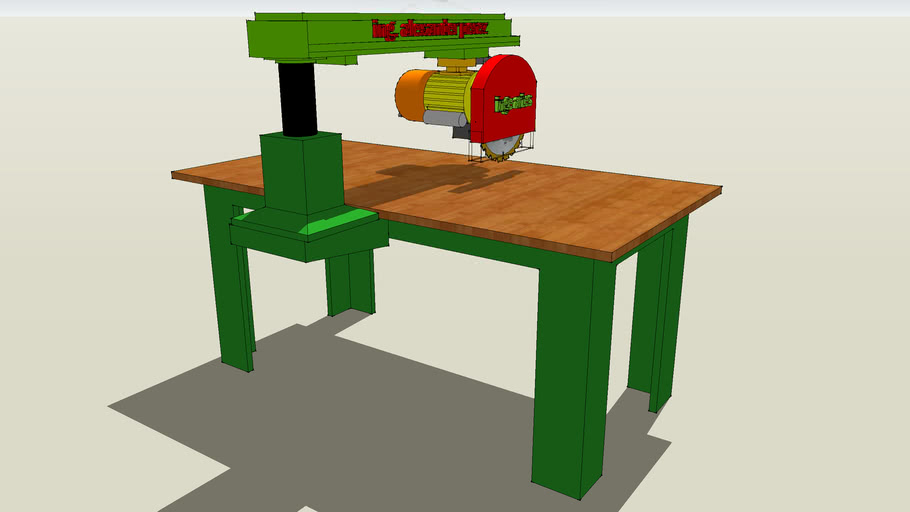 cierra radial | 3D Warehouse