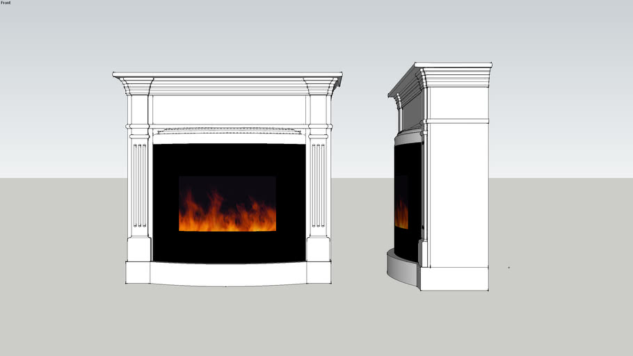Electric Fireplace | 3D Warehouse