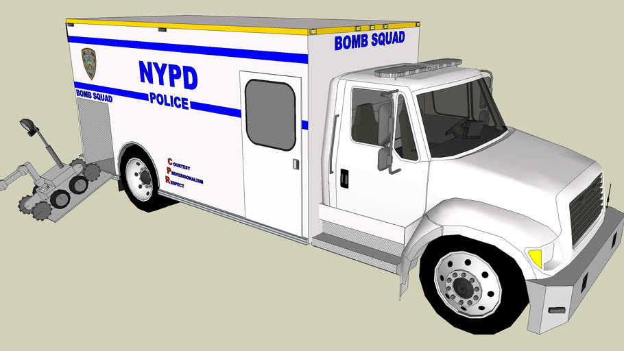 NYPD Bomb squad | 3D Warehouse