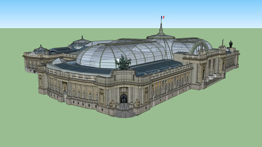 grand palais (light version) | 3D Warehouse