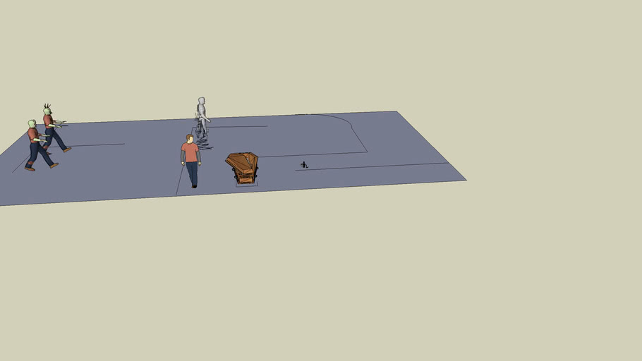 Haunted House Layout | 3D Warehouse