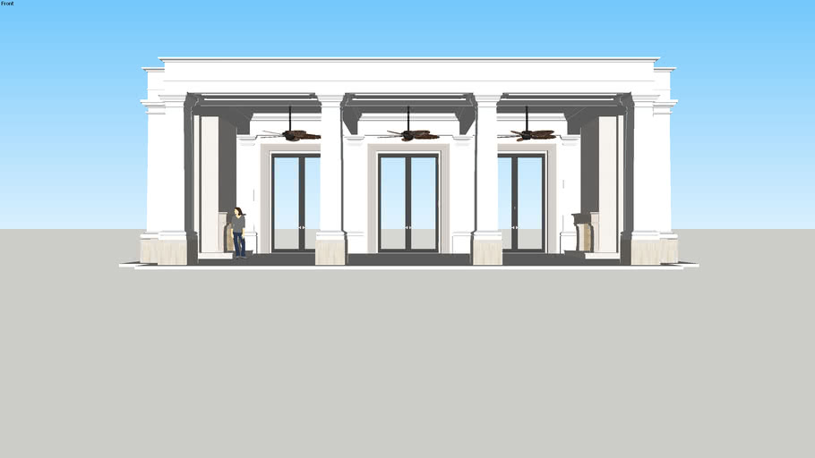 Back patio | 3D Warehouse