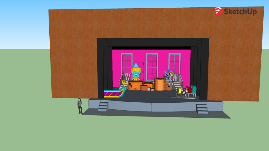 Wonka Inventing Room SAA AIM | 3D Warehouse