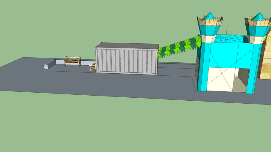 usa flag | 3D Warehouse