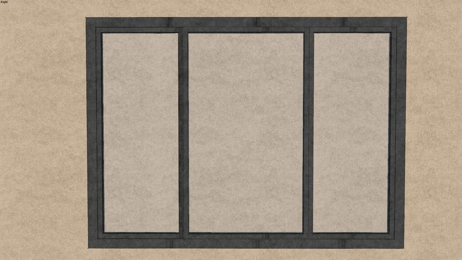 Aluminium Window | 3D Warehouse