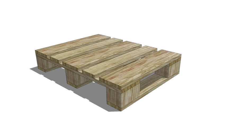 Mini Pallet 60x80 | 3D Warehouse