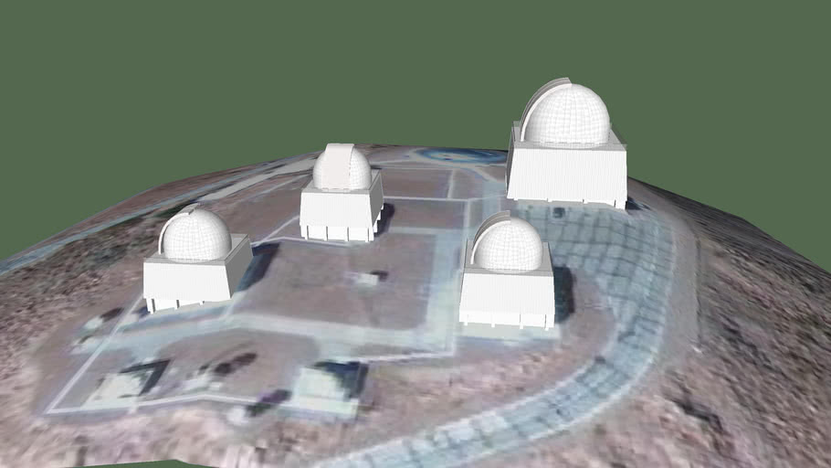 CTIO (Cerro Tololo Inter-American Observatory) 2 | 3D Warehouse