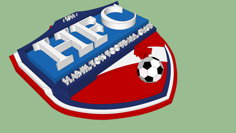 Hamilton FC logo | 3D Warehouse