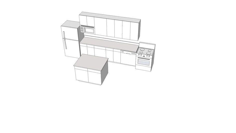 Google Kitchen | 3D Warehouse