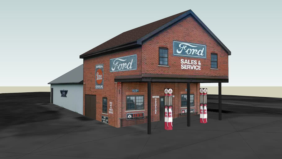 Ford Dealership | 3D Warehouse