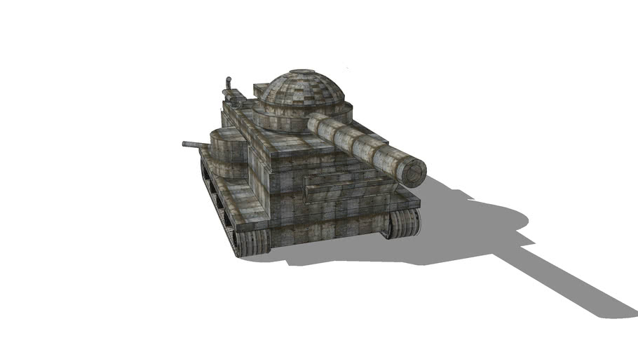 WWI Tank | 3D Warehouse